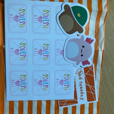 Squishmallows Stickers / Set of Squishmallow Stickers - Etsy