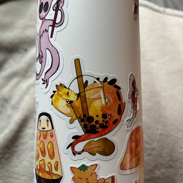 Boba Dragon Acrylic Keychain - Etsy