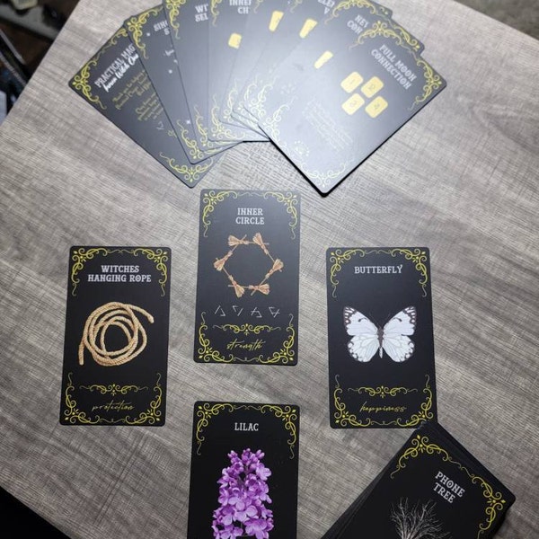 Practical Magic : Inner Witch Oracle Deck - Witch, Spellwork, Crystals ...
