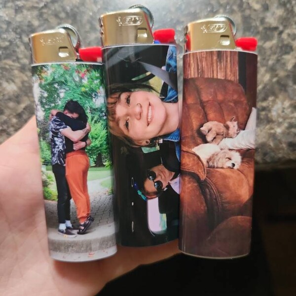 Photo Lighter - Wrap ONLY, Custom Lighter, Personalized Lighters ...