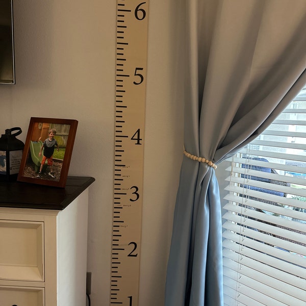 Personalized Fabric Growth Chart: Baby Nursery Wall Decor - Etsy