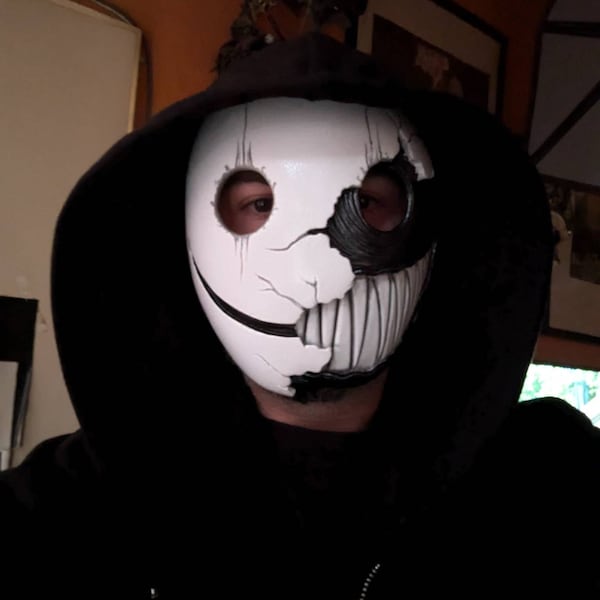 Vampire: Half Face Resin Mask - Etsy