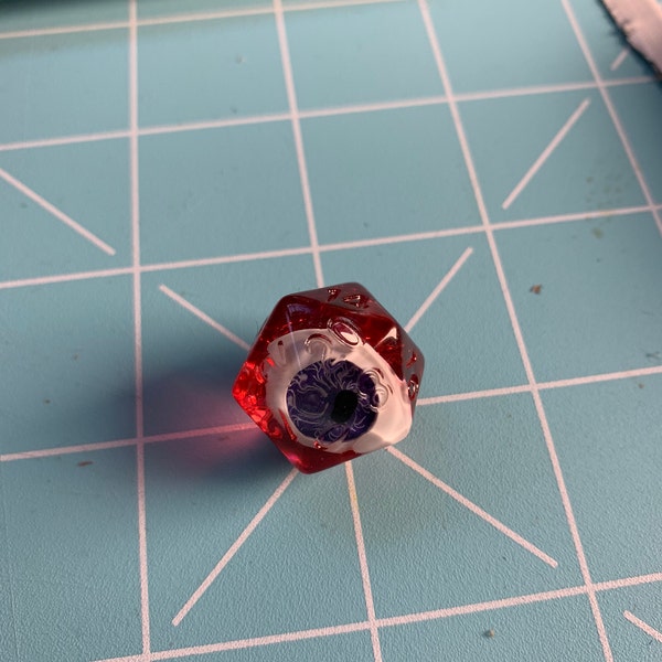 One of Kind, Handmade Eyeball Dice. - Etsy