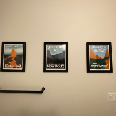 Hawaii Volcanoes National Park Poster Subpar Parks Poster - Etsy