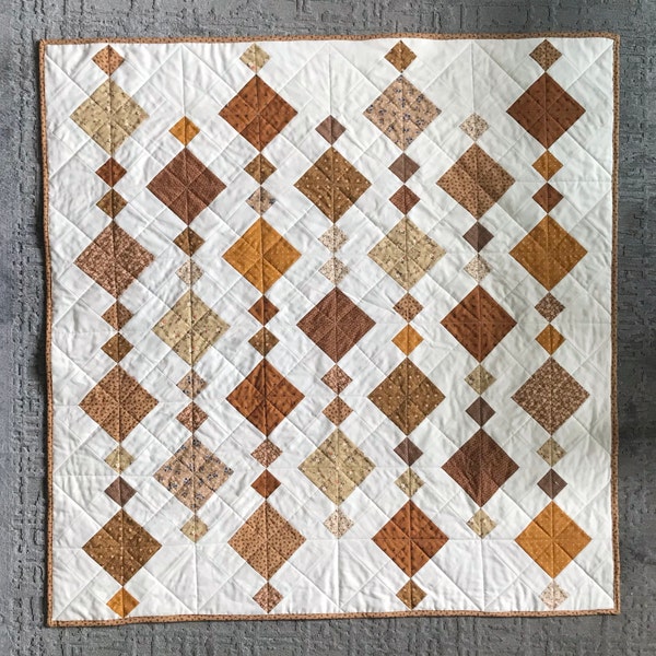 Cascading Diamonds Quilt Pattern Digital Download PDF - Etsy