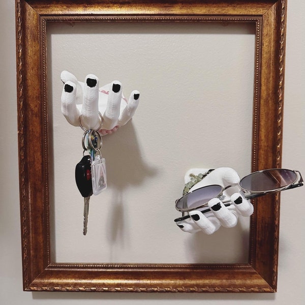 Helping Hand Wall Mounted Key Holder / Wallet Holder / Glasses Holder ...