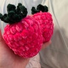 Giant Raspberry Crochet Pattern PDF Crochet Berry Pattern Raspberry ...