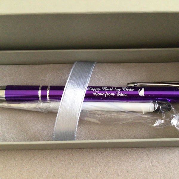 Personalised Pen, Engraved Ballpoint Pen, Promotional Pens, Custom ...