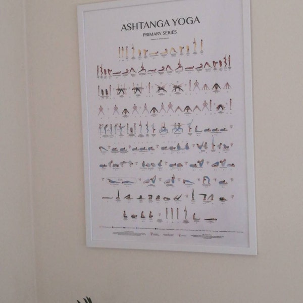 Detailed Ashtanga Primary Series-digital File-yoga Cheat Sheet-yoga ...