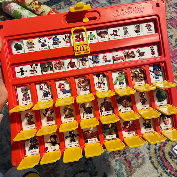 Custom Editable Guess Who - Printable Guess Who? Editable - Guess Who ...