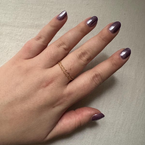 Permanent Cutting Gold Ring 16K Gold Plated Permanent Rings Gift for ...