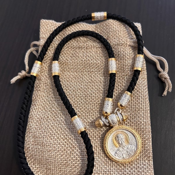 925 Silver & Gilding Orthodox Men's Ring With Icon St. Nicholas ...