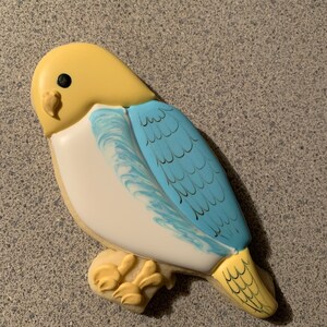 Parakeet Cookies, Bird Cookies - Etsy