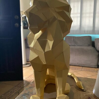 Meerkats Paper Craft, Digital Template, Origami, PDF Download DIY, Low ...