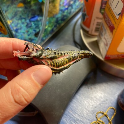 Graboid From Tremors Statue FANMADE Creature 3d Printed Bust Figure ...