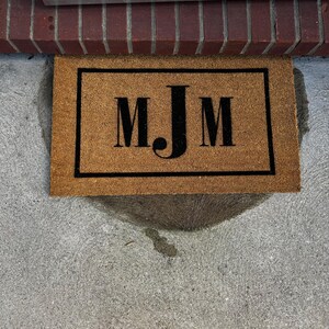 Peace Door Mat, Peace Sign Doormat, Peace Symbol Coir Welcome Mat ...