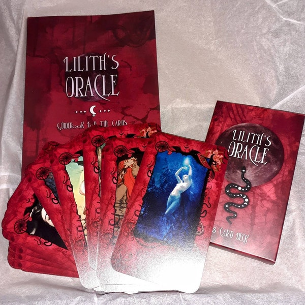 Persephone Oracle Deck Tarot Cards Goddess Oracle Witchy Gift Shadow ...