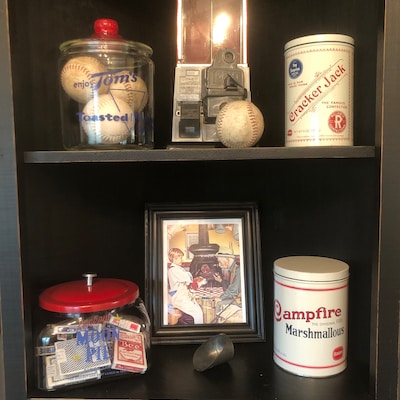 Moon Pie Counter Jar With Lid Country Store Display Cookie Jar Candy ...