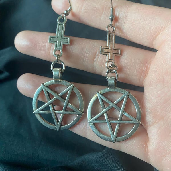 Sigil of Baphomet Rosary bessy Version Occult Rosary Left Hand Path ...