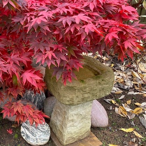 Solid Stone Water Feature Natural Rock Millstone Water | Etsy