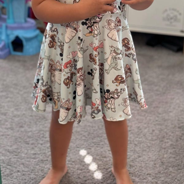 Mickey Toy Story Dress| Minnie Mouse Dress | Disney Dress| Mickey Dress ...