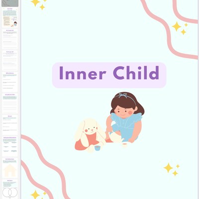 Inner Child Healing Worksheet Bundle, Heal Your Inner Child, Inner ...