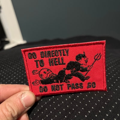 Go to Hell Patch - Etsy