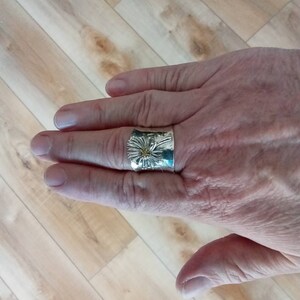 Working Compass Ring Sterling Silver Silver Twig Ring - Etsy