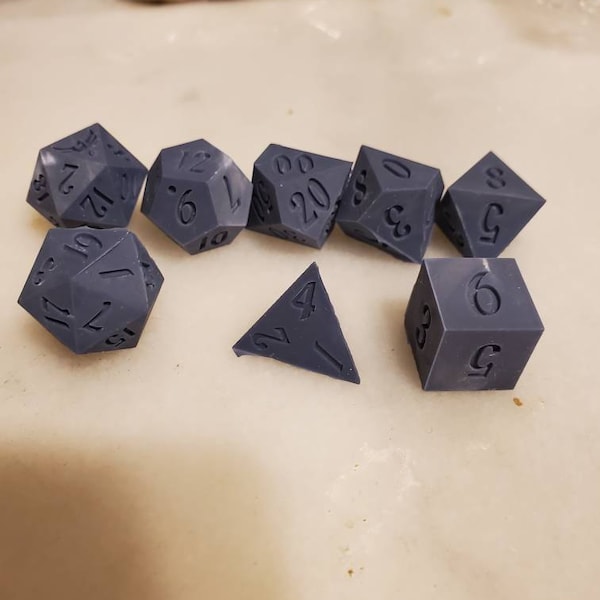 Master Set of Custom Dice 3D Printed - Etsy