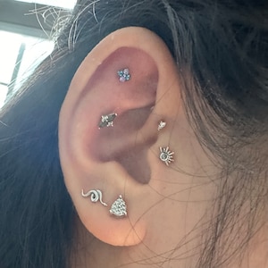 Right or Left Facing Koi Fish 14k White Gold From Junipurr, Perfect for ...