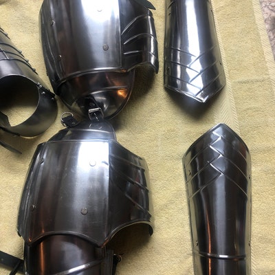 Medieval Gothic Pouldron&bracer Armor, Metal Shoulder, Cosplay Armor ...