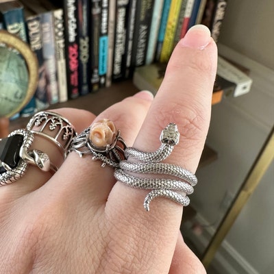 Railroad Track Train Ring, Handcrafted 925 Sterling Silver, Unique ...