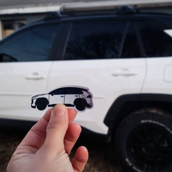 Rav4, Rav4 Sticker, Toyota Rav4, Toyota Rav4 Sticker, Rav4 SUV, Rav4 ...