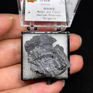 INCREDIBLE Luster Galena With Quartz and Chlorite From Bulgaria, Galena ...
