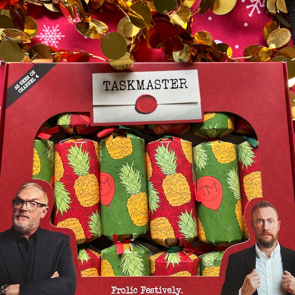Taskmaster Crackers | Dinner Party Game | Alternative Christmas ...
