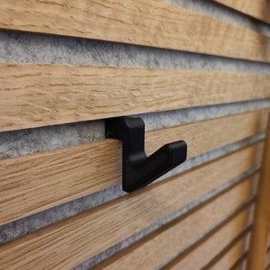 Acoustic Panel Hook Coat Rack Twist & Go Horizontal - Etsy