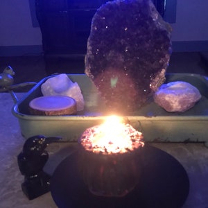 Yule Cauldron Candle / Yule Pillar Candle / Yule Decoration / - Etsy