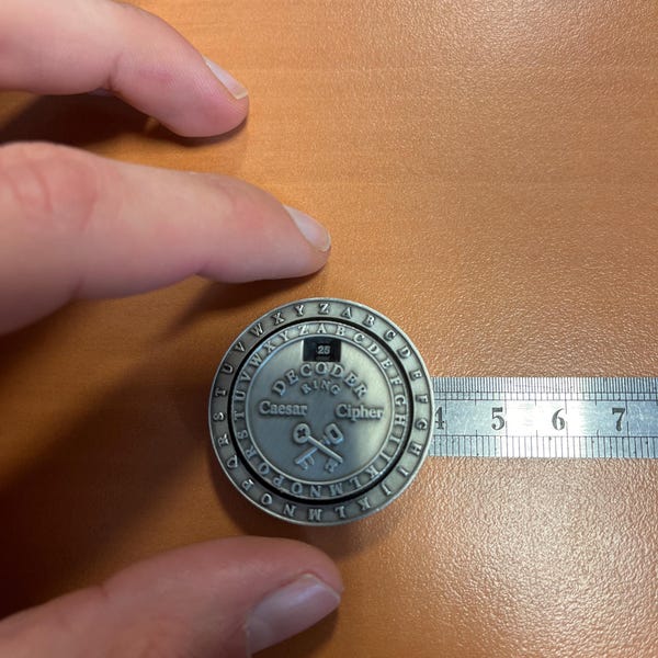 Super Secret Decoder Ring - Delux - Etsy
