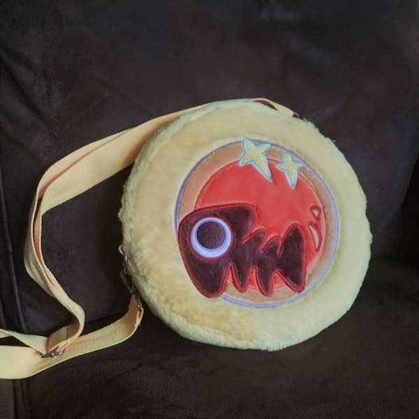 Splatoon Round Plush Salmon Fish Eggs Ita Bag Ita Bag Clear Vinyl ...