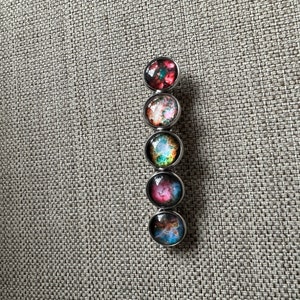 Solar System Planet Enamel Pin Set of 9 Illustrated Lapel Pins by ...