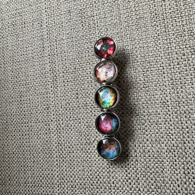 Solar System Planet Enamel Pin Set of 9 Illustrated Lapel Pins by ...