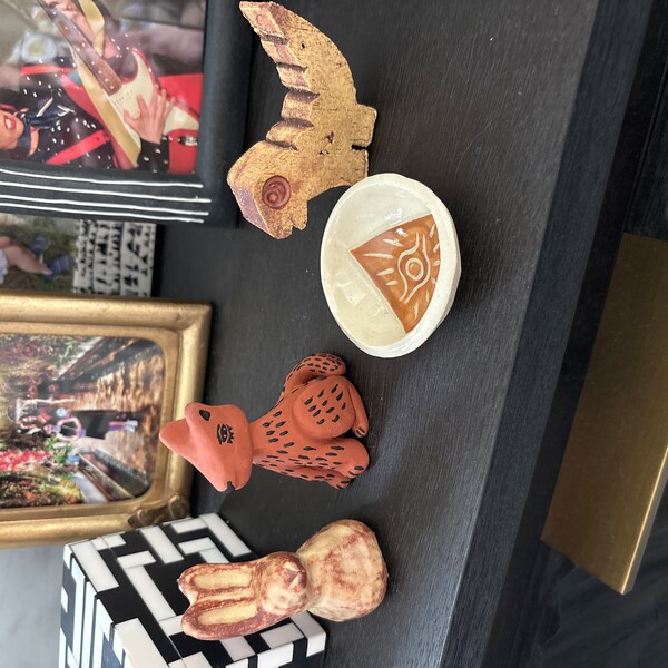 Portals Shrine, Handmade Clay Shrine, Hand Painted Mini Shrine, Altar ...