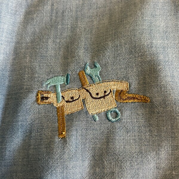 Tool Belt Embroidery Design. Machine Embroidery Design. Tool Belt ...