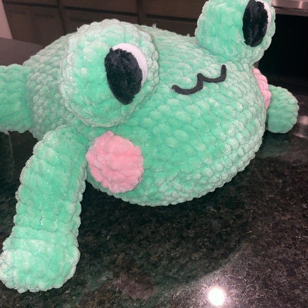 Giant Frog Crochet Pattern - Etsy
