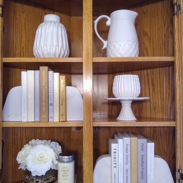 Burgundy Book Set Real Books for Home Decor Maroon Book Stack Bookshelf ...