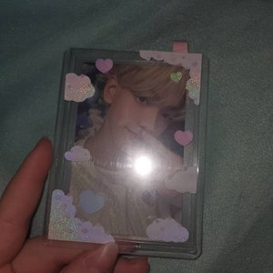 Kpop Deco Sticker Pink Korean Text Sticker Korean - Etsy