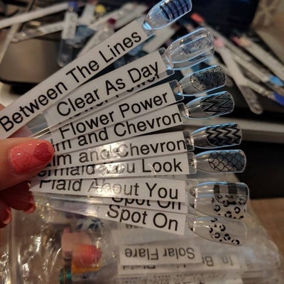 CS Nail Display swatches Set 2023 Core Catalog Set. - Etsy