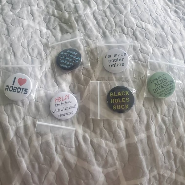 I Support the Alien Invasion - Pinback Button Badge 1 1/2 Inch 1.5 ...