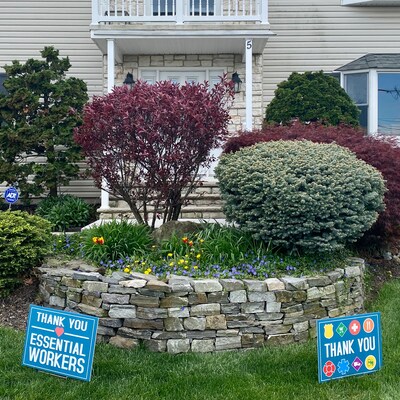 18 X 24 Thank You Essential Workers Yard Sign . Essential Workers Yard ...