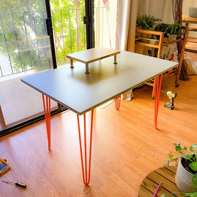 Industrial Table Legs A-frame Design Box Section Steel, Various Sizes ...